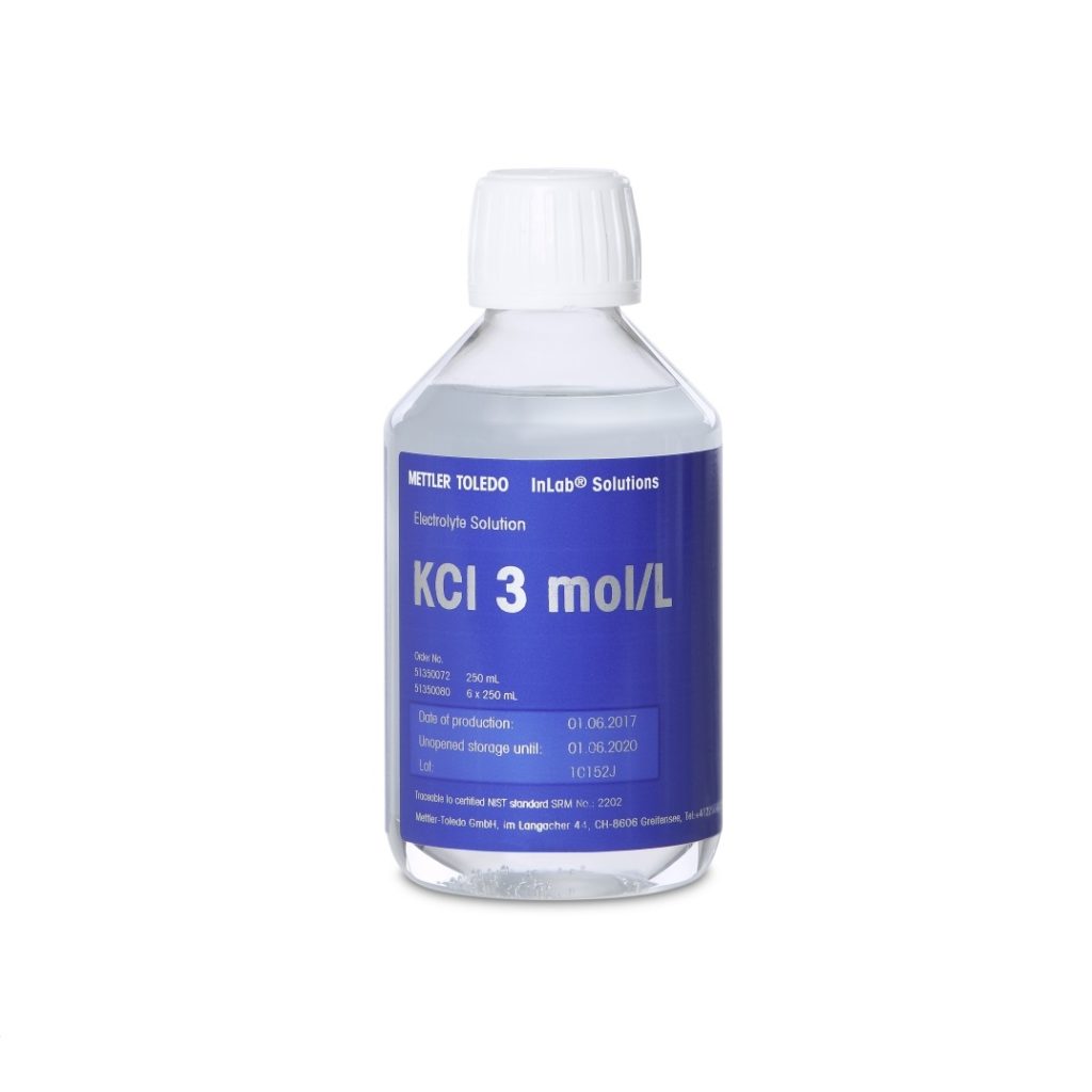Electrolit KCl Sat AgCl, 250mL - OF Systems